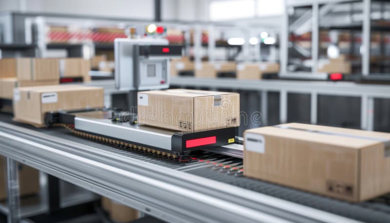 Package Sorting System in a Modern Warehouse during Daytime Operations ...