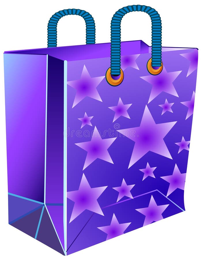 Package with star stock vector. Illustration of plastic - 5424440