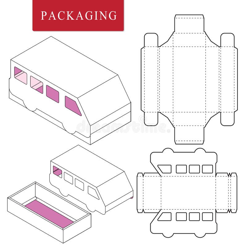 Package Template Transportation Concept.Package Template Stock Vector ...