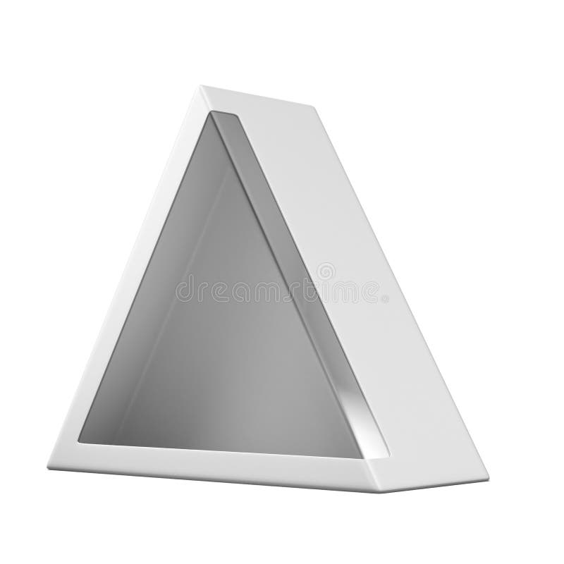 Triangular Box Isolated Stock Illustrations – 699 Triangular Box ...