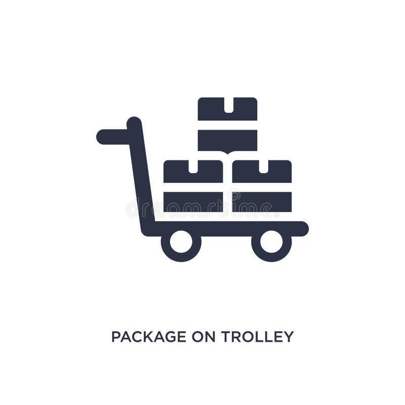 Trolley Truck Isolated Icon. Simple Element Illustration from ...
