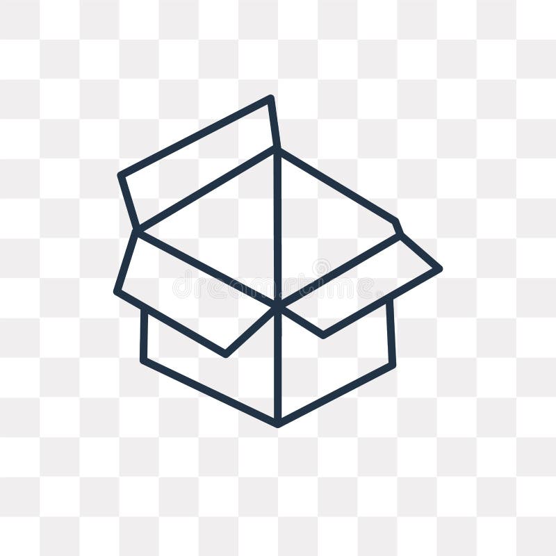 Package Vector Icon Isolated on Transparent Background, Package Stock ...