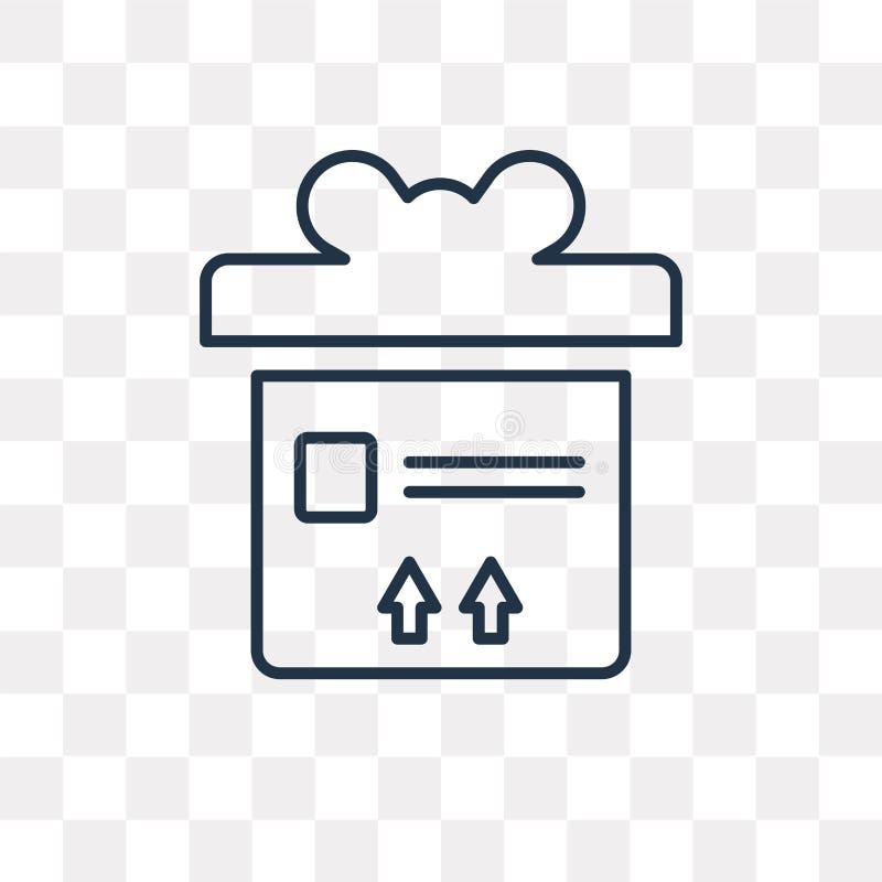 Package Vector Icon Isolated on Transparent Background, Package Stock ...