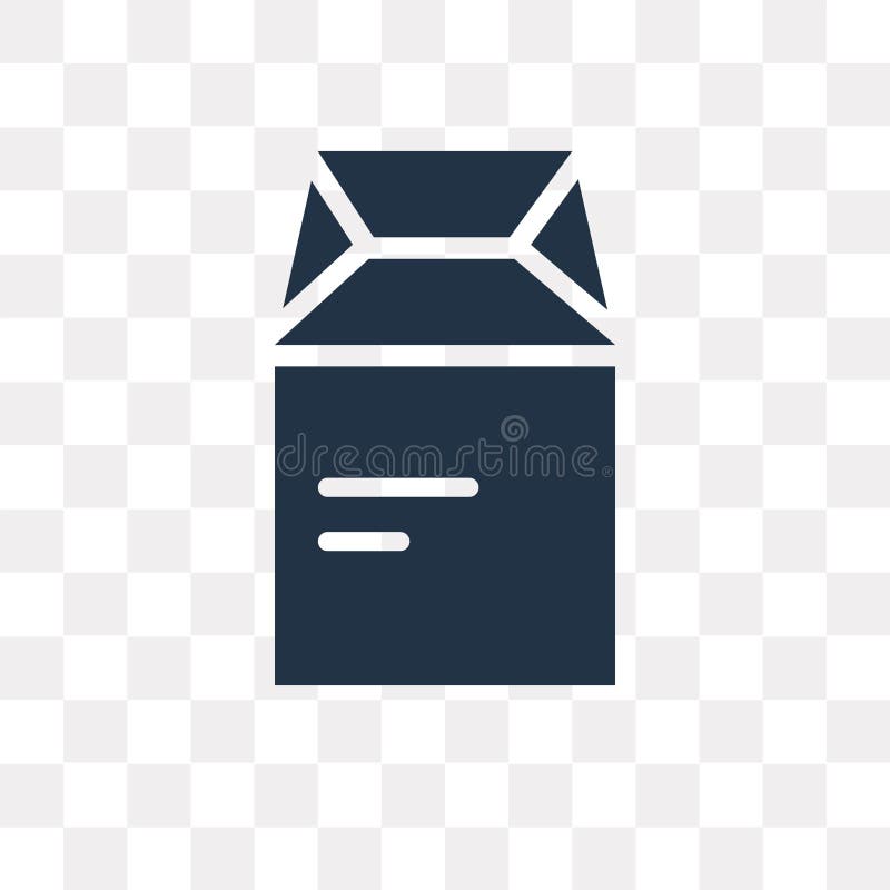 Package Vector Icon Isolated on Transparent Background, Package Stock ...