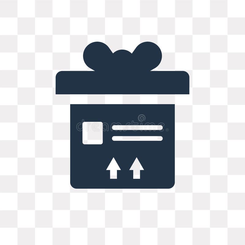 Package Vector Icon Isolated on Transparent Background, Package Stock ...