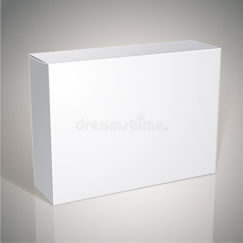 Package White Box Design, Template for Your Package Design, Put Stock ...