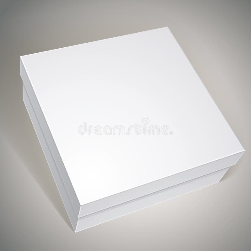 Plain White Box Template