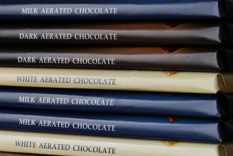 Packaged chocolate. stock image. Image of business, pencil - 237938385