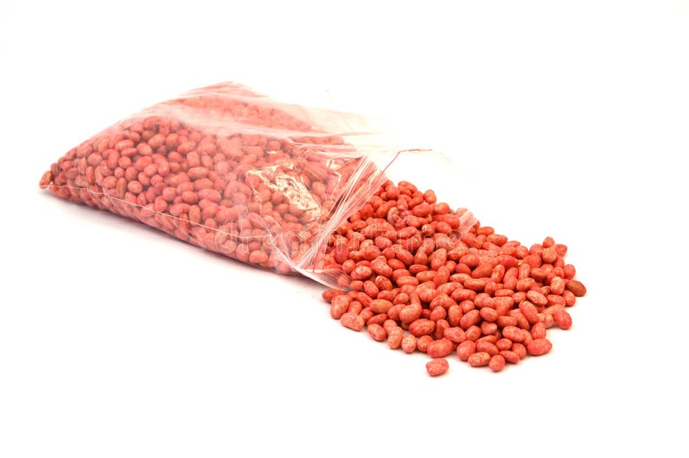 Packaged Gina Bean Seed in Package Stock Image - Image of gardenersn ...