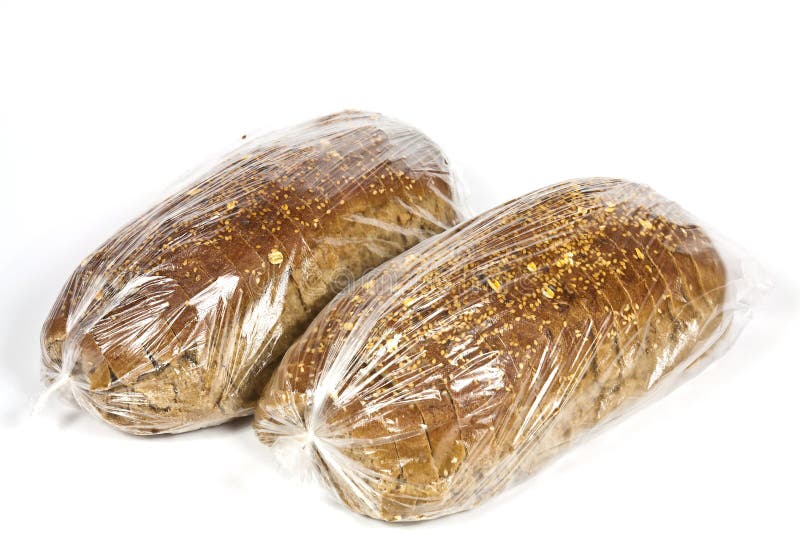 Packaged in plastic bread stock photo. Image of diet - 46540336