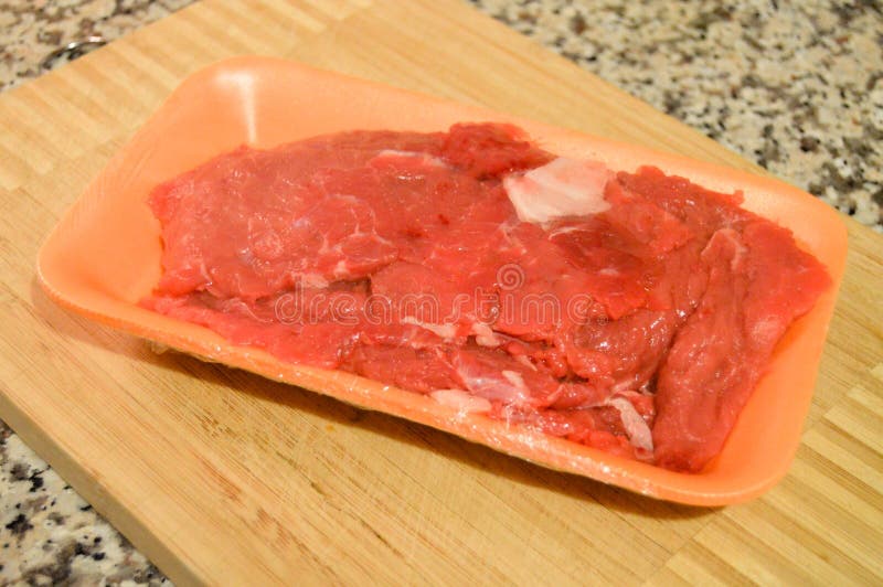 Packaged raw red meat stock photo. Image of cattle, bony - 66737450