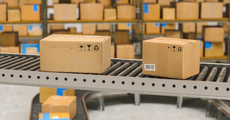 Packages Delivery, Packaging Service and Parcels Transportation System ...