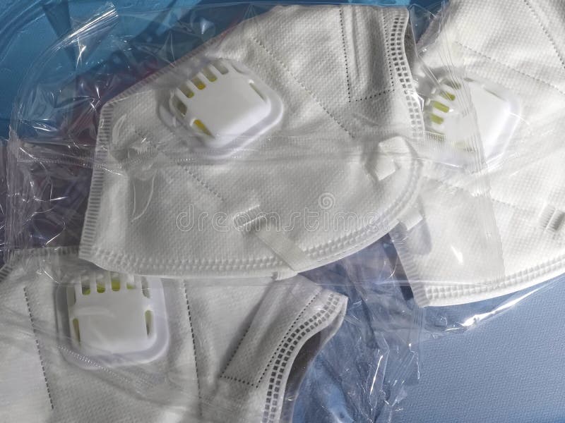 Packages of FFP2 or FFP3 Protection Face Masks with Air Valve Stock ...