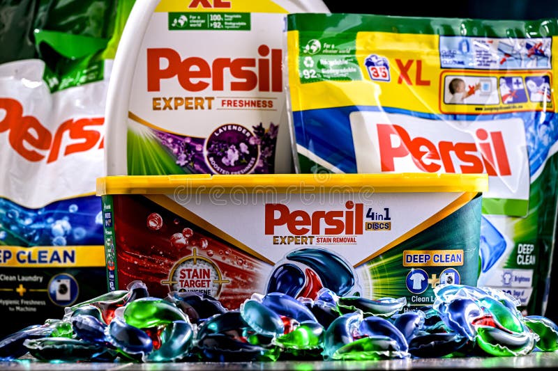 Packages of Persil Laundry Detergent Editorial Stock Image - Image of ...