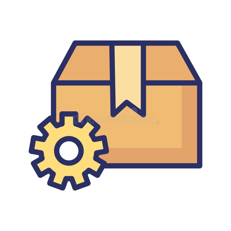 Packages Settings Isolated Vector Icon Which Can Easily Modify or Edit ...