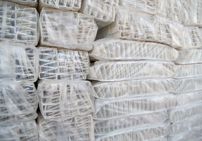 Packages with Start and Finish Profile for Panel Mounting Stock Photo ...