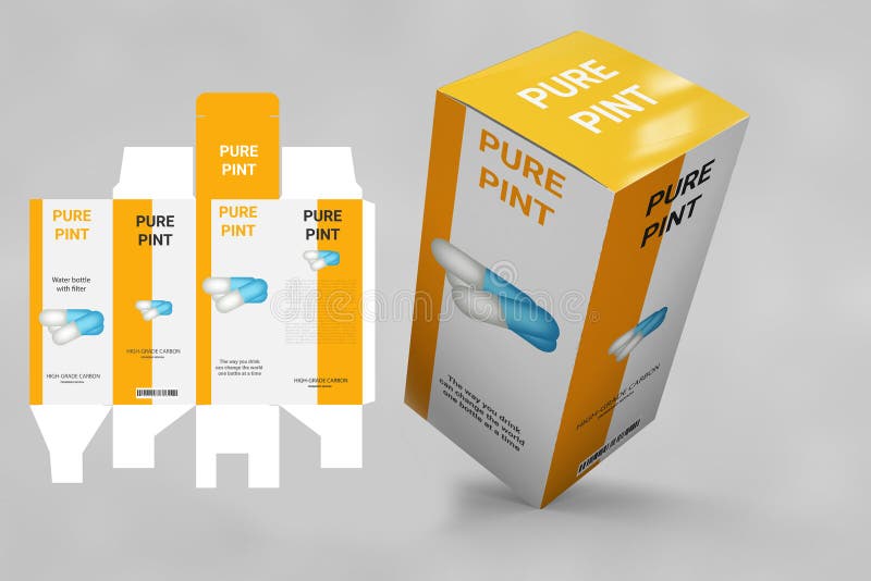 Packaging Box Template, Packaging Design Template. Stock Vector ...