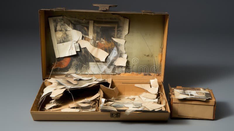 Packaging damage box stock illustration. Illustration of damage - 362159185