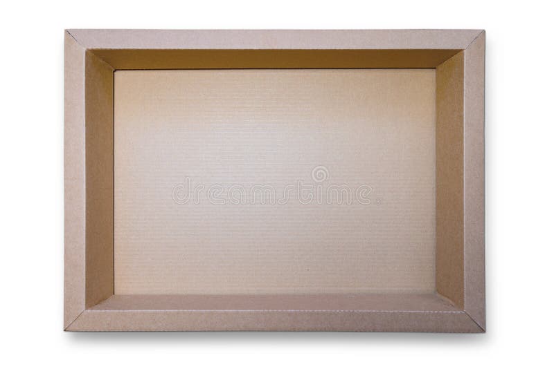Packaging Delivery Box Close Up, Top View Stock Photo - Image of moving ...