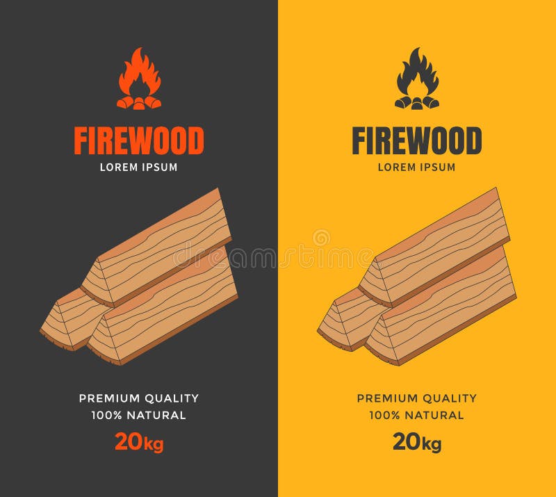 Firewood Timber Sign Stock Illustrations – 4,420 Firewood Timber Sign ...