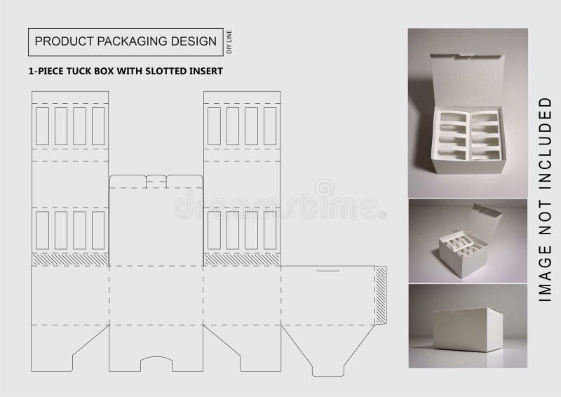Product Packaging Design Template Stock Illustration - Illustration of ...