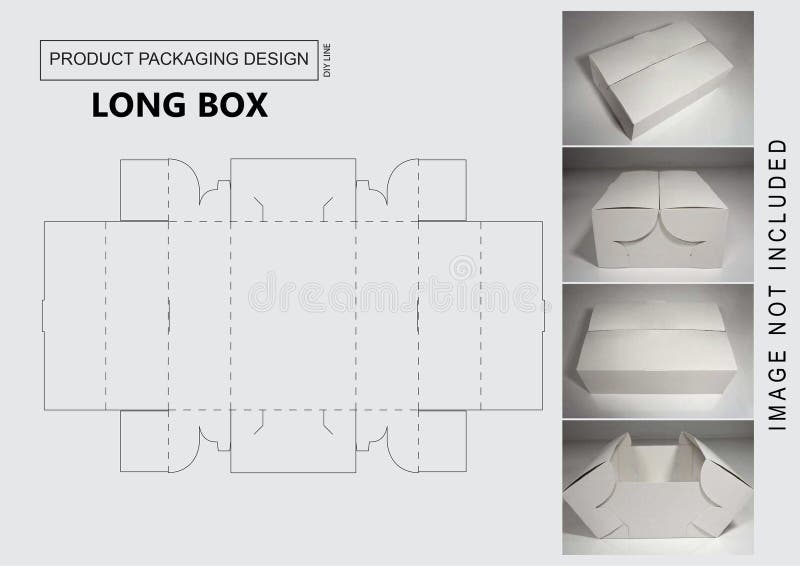 Product Packaging Design Template Stock Illustration - Illustration of ...