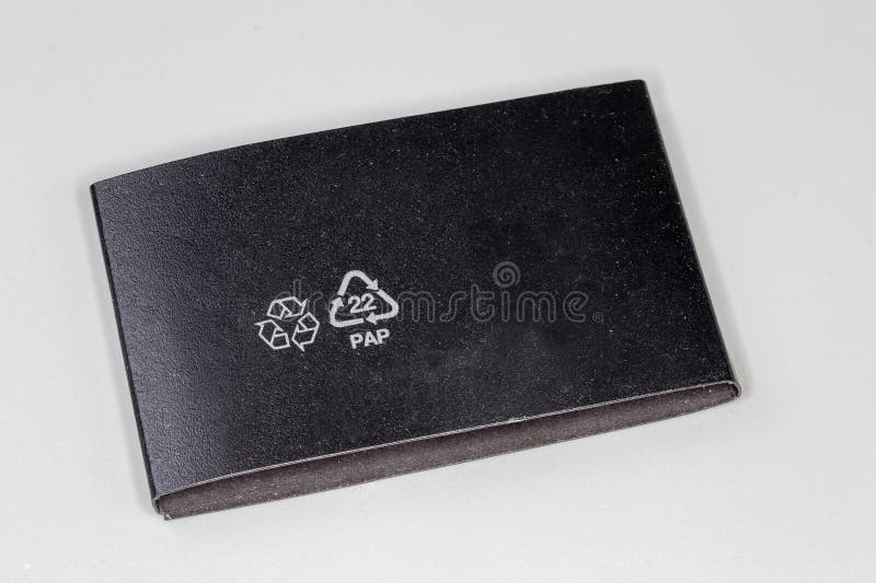 Packaging Element with Universal Recycling Symbols and Recycling ...