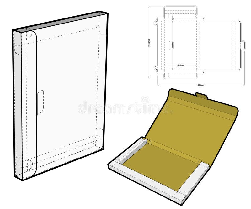 Packaging envelope stock vector. Illustration of cargo - 206078680