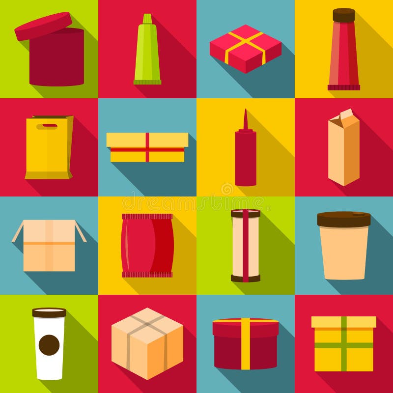 Plastic Packaging, Disposable Tableware Line Icons. Product Container ...