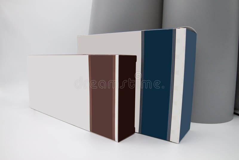 The Packaging in the Isolation Stock Photo - Image of cardboard ...