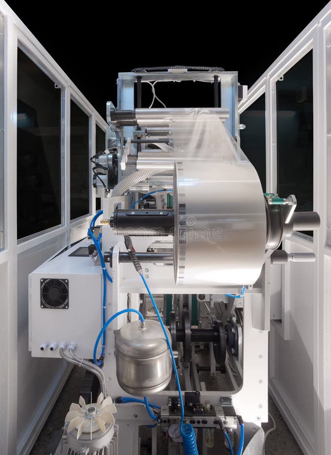 Packaging machine parts stock image. Image of foil, serviettes - 18750377