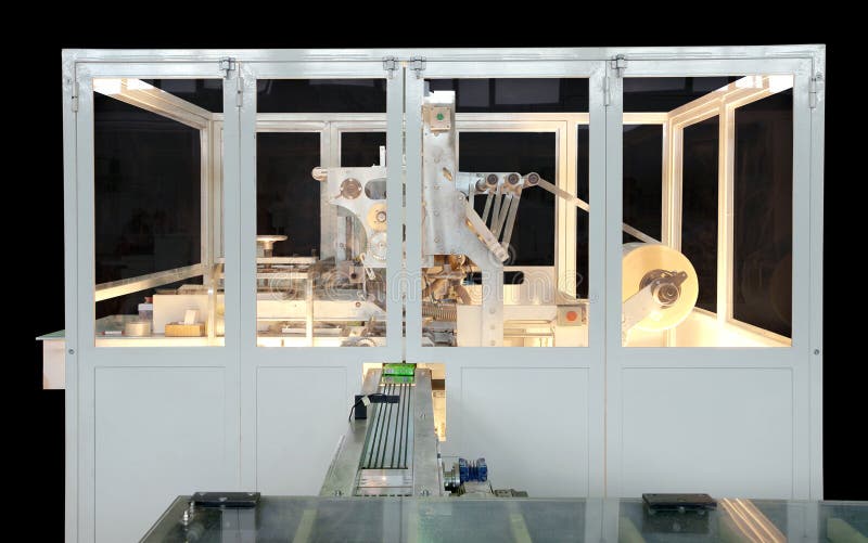 Packaging machine parts stock photo. Image of packaging - 18750438