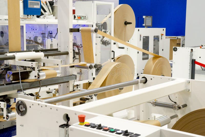 Packaging machine stock image. Image of print, business - 28622895