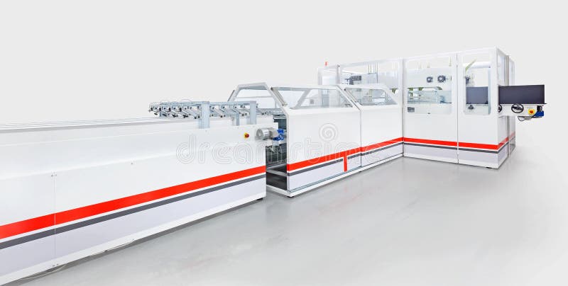 Packaging machine parts stock image. Image of serviettes - 18749937