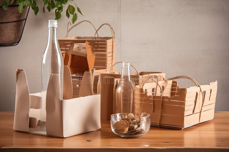 Packaging Made from Recycled Materials, with Minimal Waste and ...