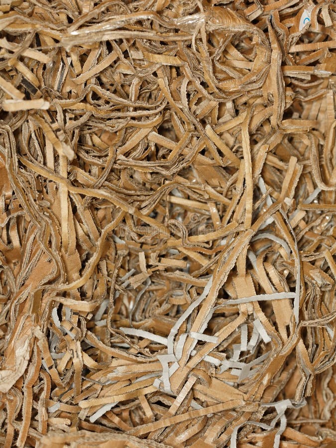 Packing with wood-wool stock image. Image of crinkle, excelsior - 731713