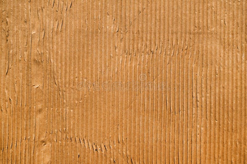 Packaging Material, Used Corrugated Paper Cardboard Stock Photo - Image ...
