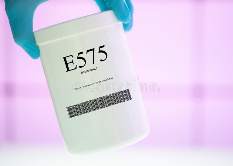 Packaging with Nutritional Supplements E575 Sequestrant Stock Image ...