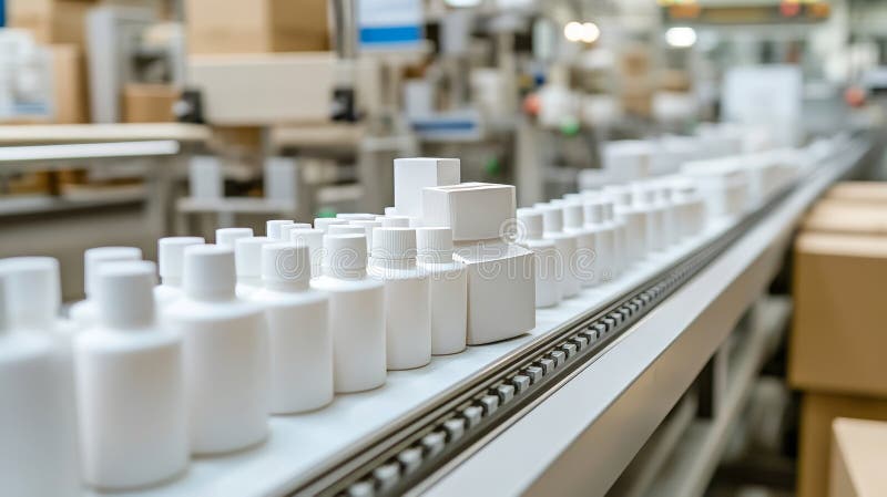 Packaging Plant Production Line that Wraps and Seals Products ...