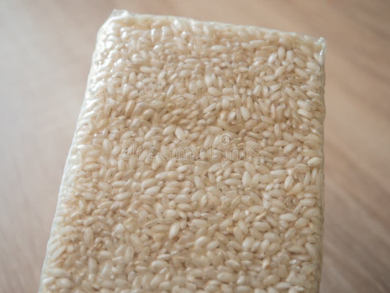 Packaging of Rice for Making Risotto. Vacuum Packed To Preserve the ...