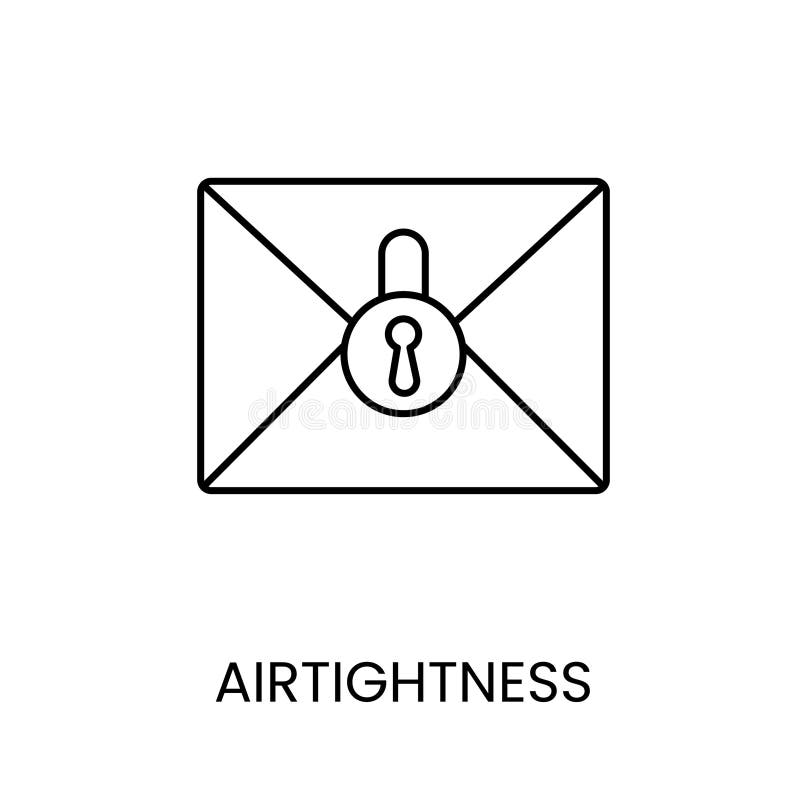 Packaging Seal Line Icon in Vector with Editable Stroke Stock Vector ...