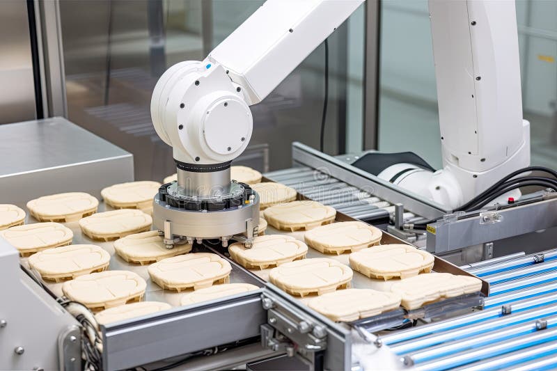 Packaging and Sorting Robot Performing Quality Inspection on Newly ...