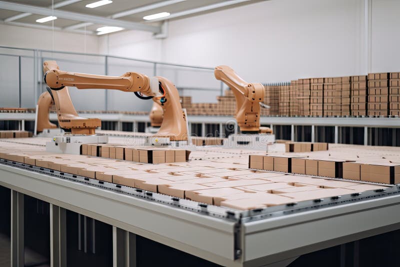 Packaging and Sorting Robots Working in Perfect Harmony, Each with Its ...