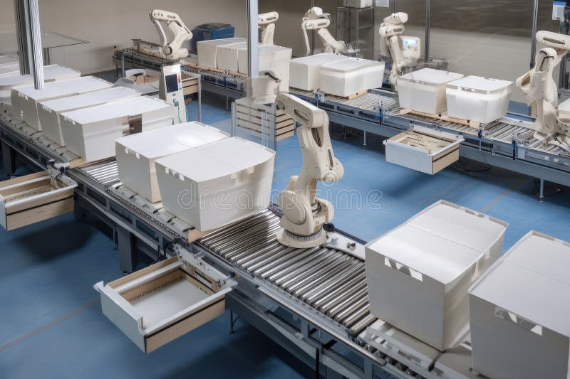 Packaging and Sorting Robots Working in Perfect Harmony, Each with Its ...