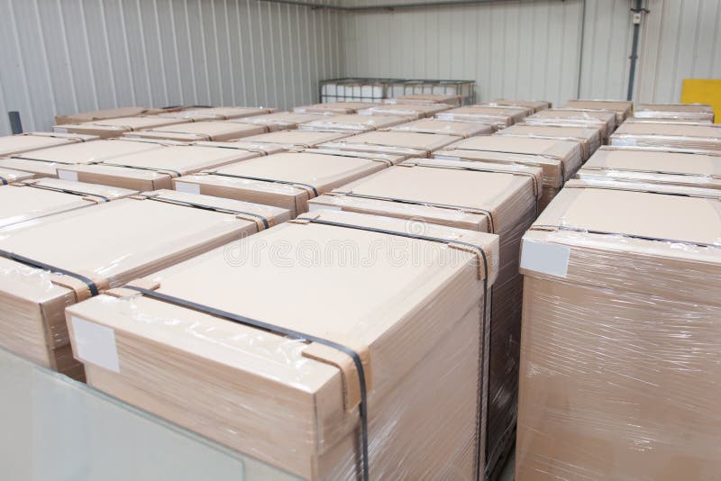 Packed boxes stock image. Image of shipping, parcel, closed - 55179679