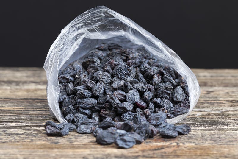 Dried large raisins stock image. Image of black, gourmet - 223294147