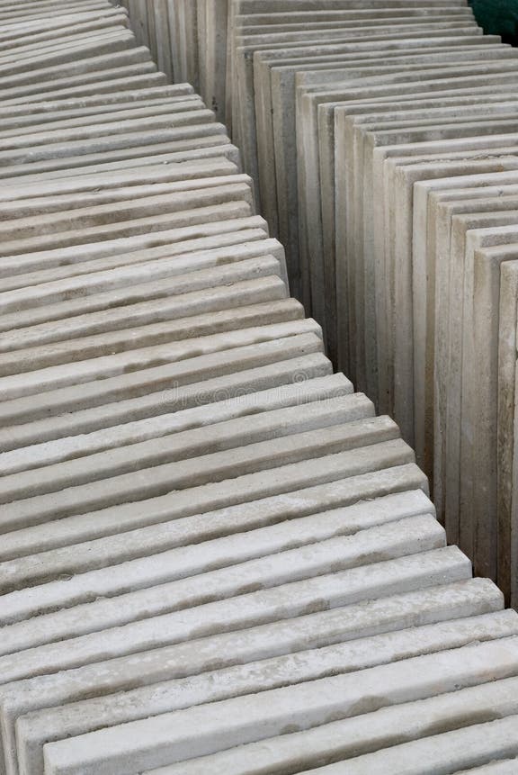 Packed Cement Building Slabs Stock Photo - Image of tiles, component ...