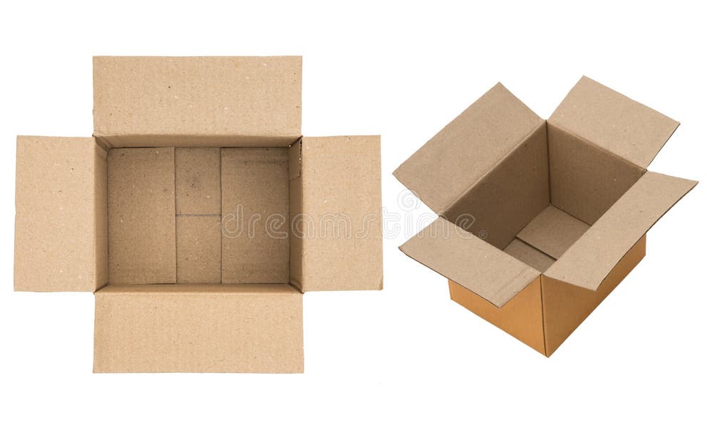 Packed or Hidden Inside a Cardboard Packaging Box Stock Image - Image ...