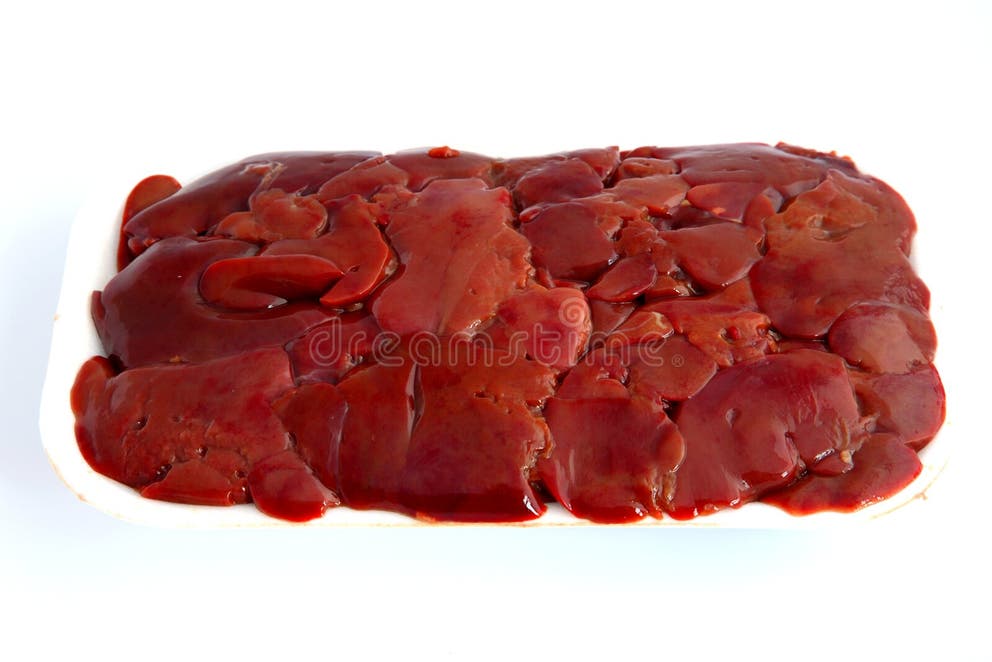 Packed liver stock image. Image of blood, industries, food - 4317325
