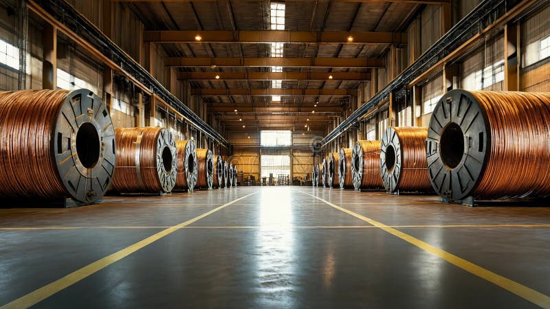 Packed Rolls of Steel Sheets, Cold Rolled Steel Coils in Factory ...